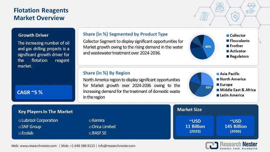 Flotation Reagents Market Size & Share | Growth Trends 2037